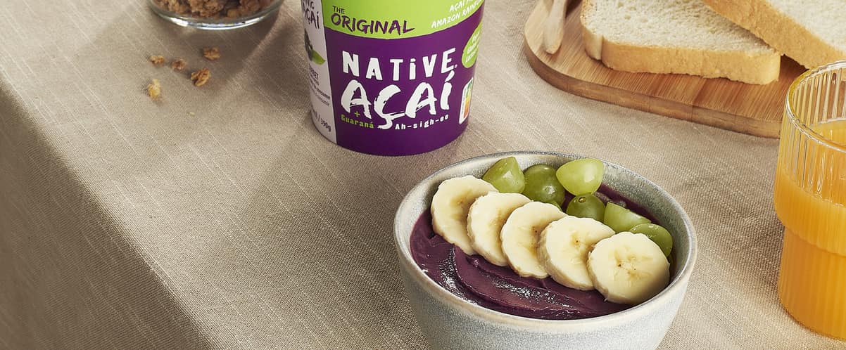 6 snacks saudáveis com açaí para todas as idades